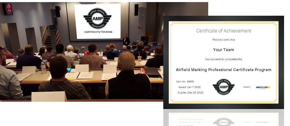 Airfield Marking Professional (AMP) Certificate Program